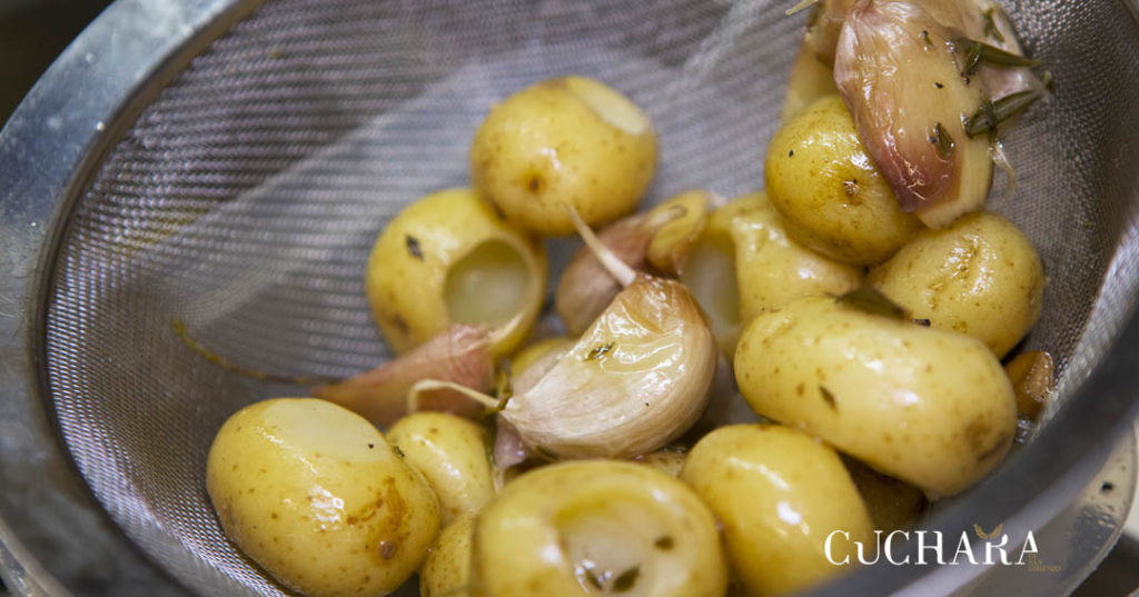 El secreto de confitar - Restaurante La Cuchara de San Lorenzo